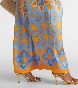 La DoubleJ High-rise Printed Palazzo Pants