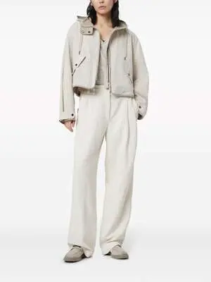 Brunello Cucinelli Hooded Cotton-blend Jacket