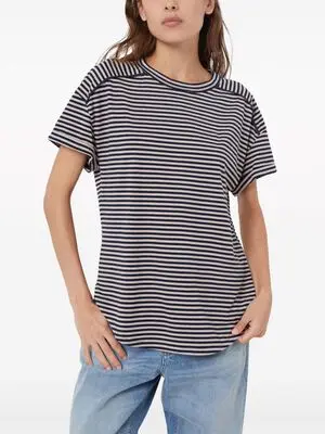 Brunello Cucinelli Striped Cotton T-shirt
