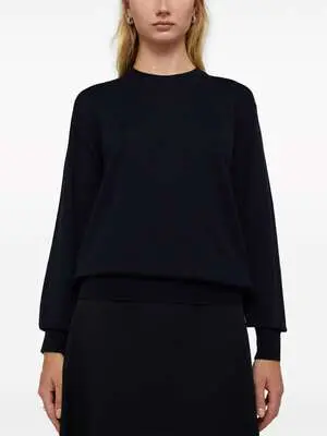 JIL SANDER Crew-neck Cashmere Top