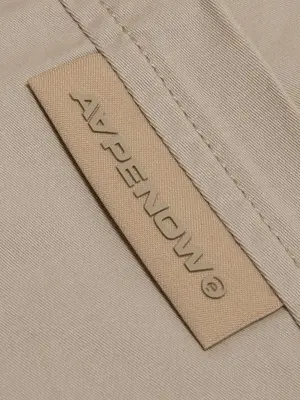 AAPE BY *A BATHING APE Straight-leg Trousers - Neutrals