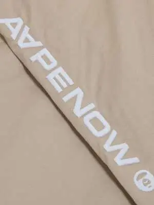 AAPE BY *A BATHING APE Straight-leg Trousers - Neutrals