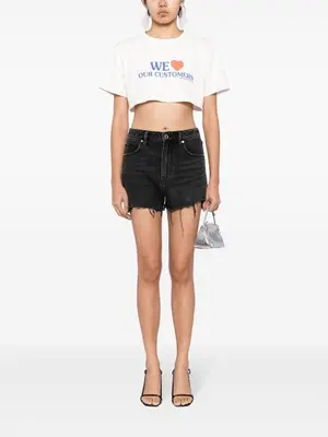 Alexander Wang Bite Denim Shorts