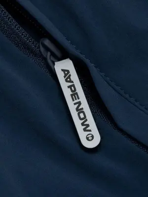 AAPE BY *A BATHING APE Logo-appliqué Cargo Trousers - Blue