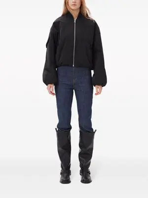 GANNI Drop-shoulder Bomber Jacket