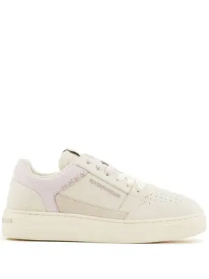 Emporio Armani Textured Sneakers For Women