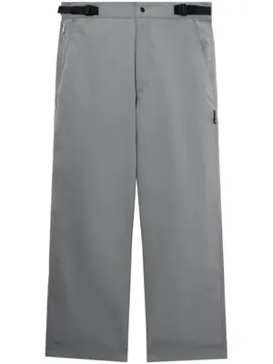 Izzue Wide-leg Trousers - Grey