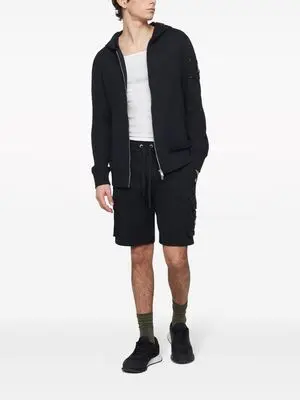 Moose Knuckles Hartsfield Track Shorts - Black