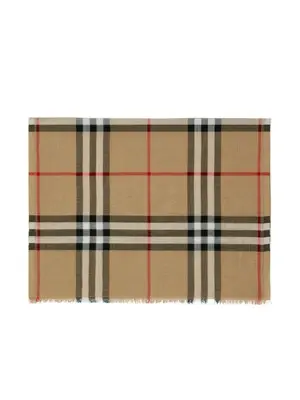 Burberry Check-print Scarf