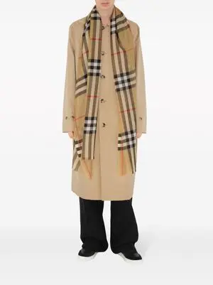 Burberry Check-print Scarf