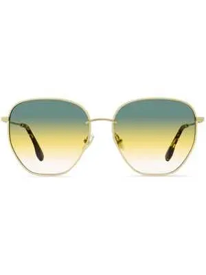 Victoria Beckham Tea Cup Round-frame Sunglasses