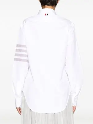 Thom Browne 4-bar Cotton Poplin Shirt