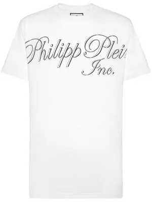 Philipp Plein Logo-print Cotton T-shirt - White