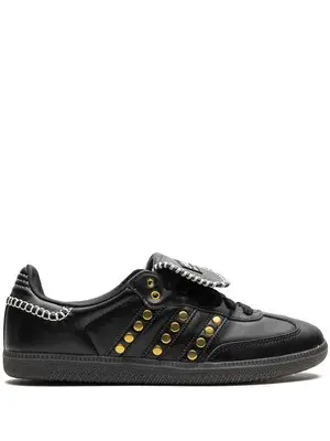 Adidas X Wales Bonner Samba Studded Pack Sneakers - Black