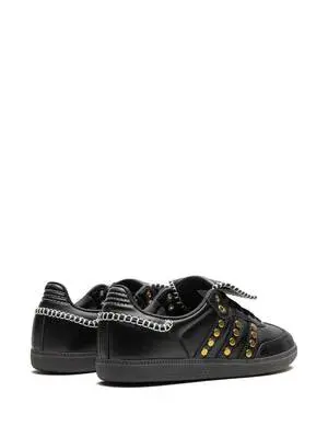 Adidas X Wales Bonner Samba Studded Pack Sneakers - Black