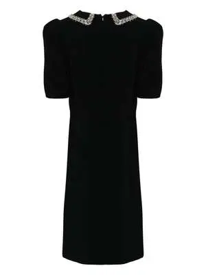 Dice Kayek Crystal-embellished Mini Dress