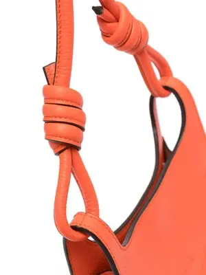 Mcm Himmel Mini Hobo Crossbody Bag - Orange