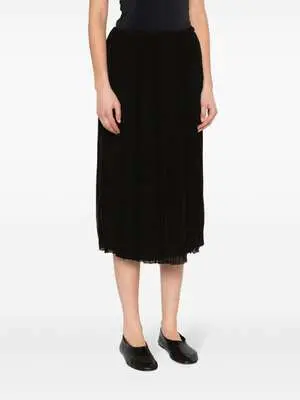 Fabiana Filippi Plissé Midi Skirt