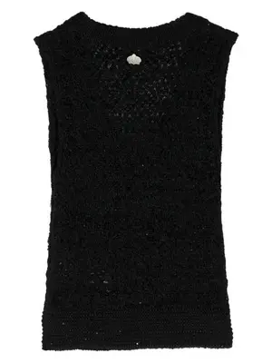 GENNY Sequined Knit Top