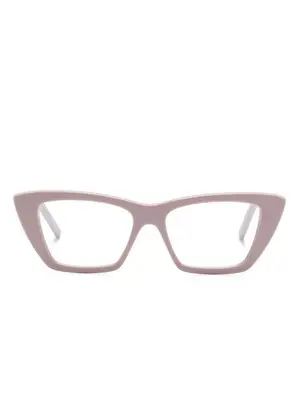 Saint Laurent Sl 276 Mica Cat-eye Glasses - Pink