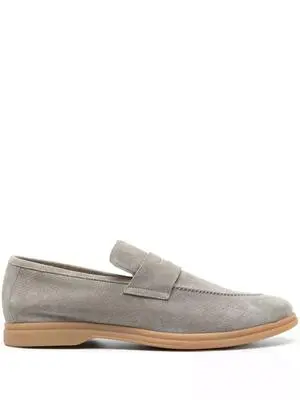 Eleventy Almond Toe Shoes For Men