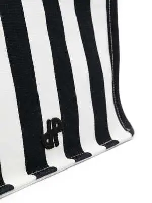 PATOU Small Jp Canvas Tote Bag - White