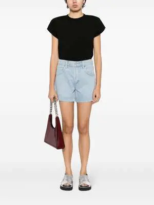 AGOLDE Magda Denim Shorts