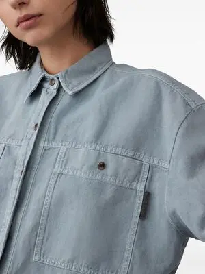Brunello Cucinelli Cotton-linen Blend Shirt