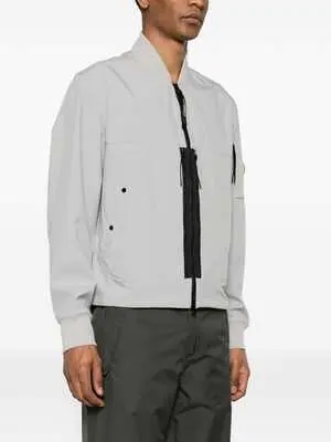C.P. COMPANY Shell-r Baseball-collar Jacket