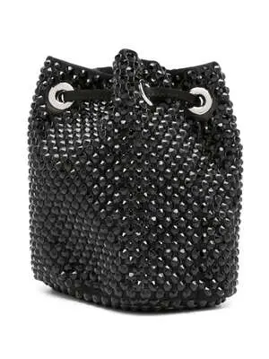 Prada Rhinestoned Satin Mini Bag