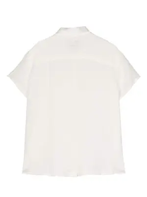 A.p.c. Short-sleeved Linen Shirt