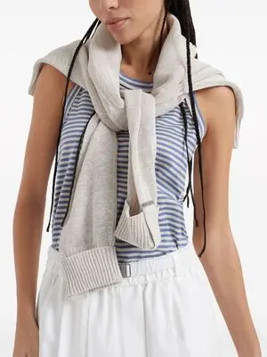 Brunello Cucinelli Open-knit Cotton Jumper