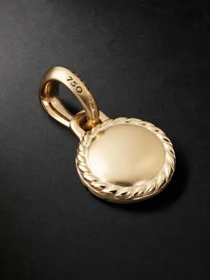 David Yurman 18-karat Sapphire Evil Eye Pendant - Gold