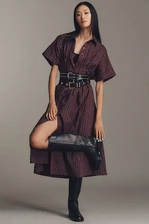 Button-up shirt dresses
