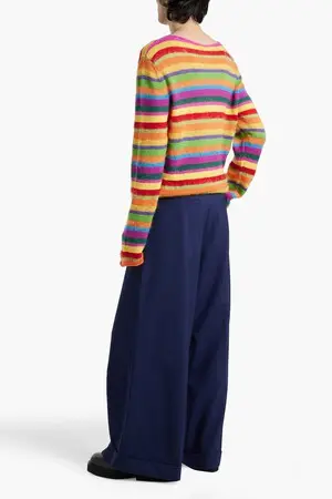 Marni Wide-leg Wool Trousers