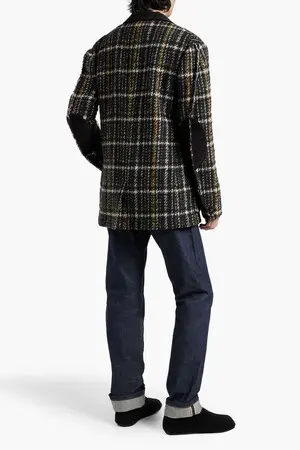 Marni Checked Woolblend Tweed Blazer