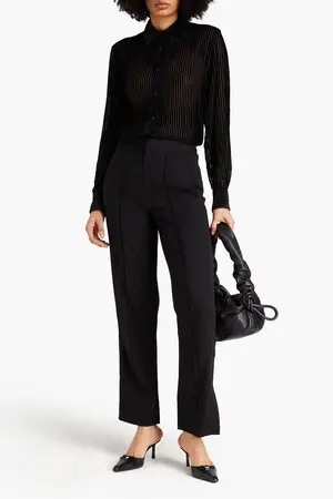 Rag & Bone Cameron Crepe Straight-leg Pants