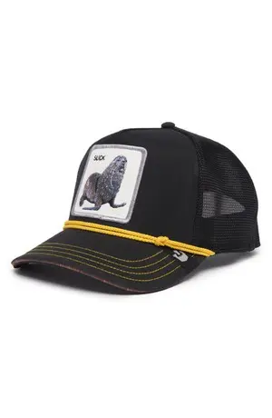GOORIN BROS Seal Of Approval Trucker Cap - Black