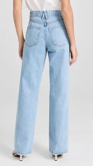 SLVRLAKE Grace Jeans - Powder Blue