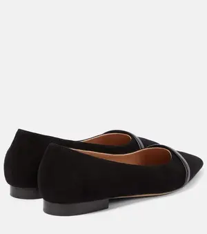 MALONE SOULIERS Jhene Leather Ballet Flats