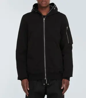 Rick Owens Cotton Bomber Jacket