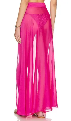 SHANI SHEMER Alaia Maxi Slit Skirt