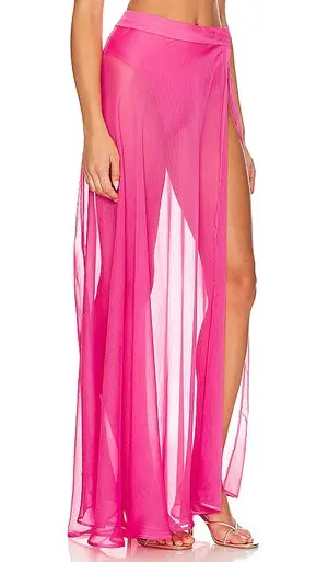 SHANI SHEMER Alaia Maxi Slit Skirt