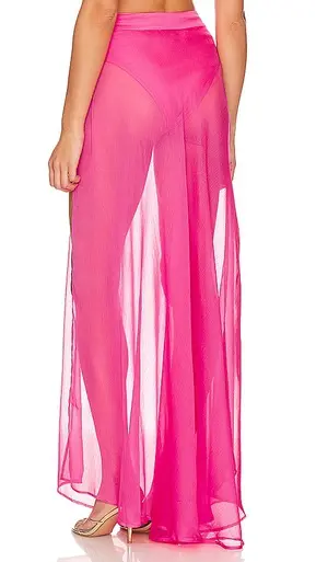 SHANI SHEMER Alaia Maxi Slit Skirt