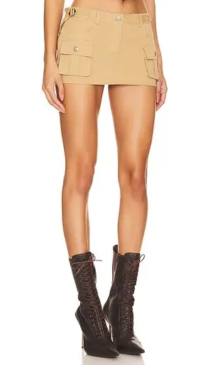 Superdown Beatrix Cargo Skort - Khaki