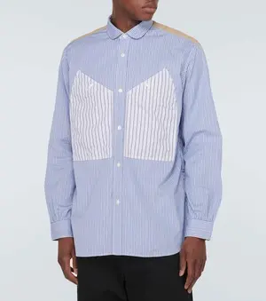Junya Watanabe X Roy Lichtenstein Patchwork Cotton Shirt