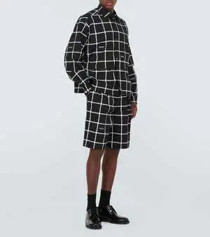 Undercover Printed Wool-blend Overshirt
