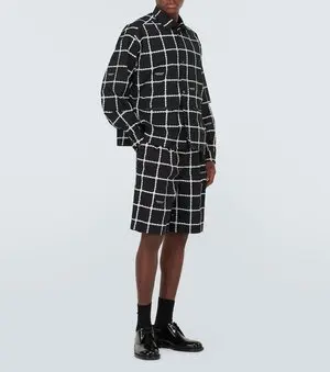 Undercover Printed Wool-blend Overshirt