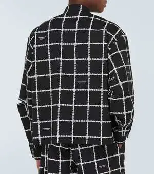 Undercover Printed Wool-blend Overshirt