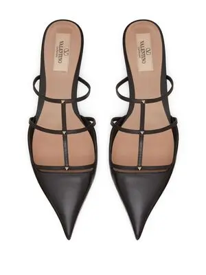 Valentino Garavani 20mm Rockstud Wispy Mules
